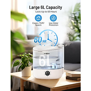 PARIS RHÔNE AH038-W humidifiers, White