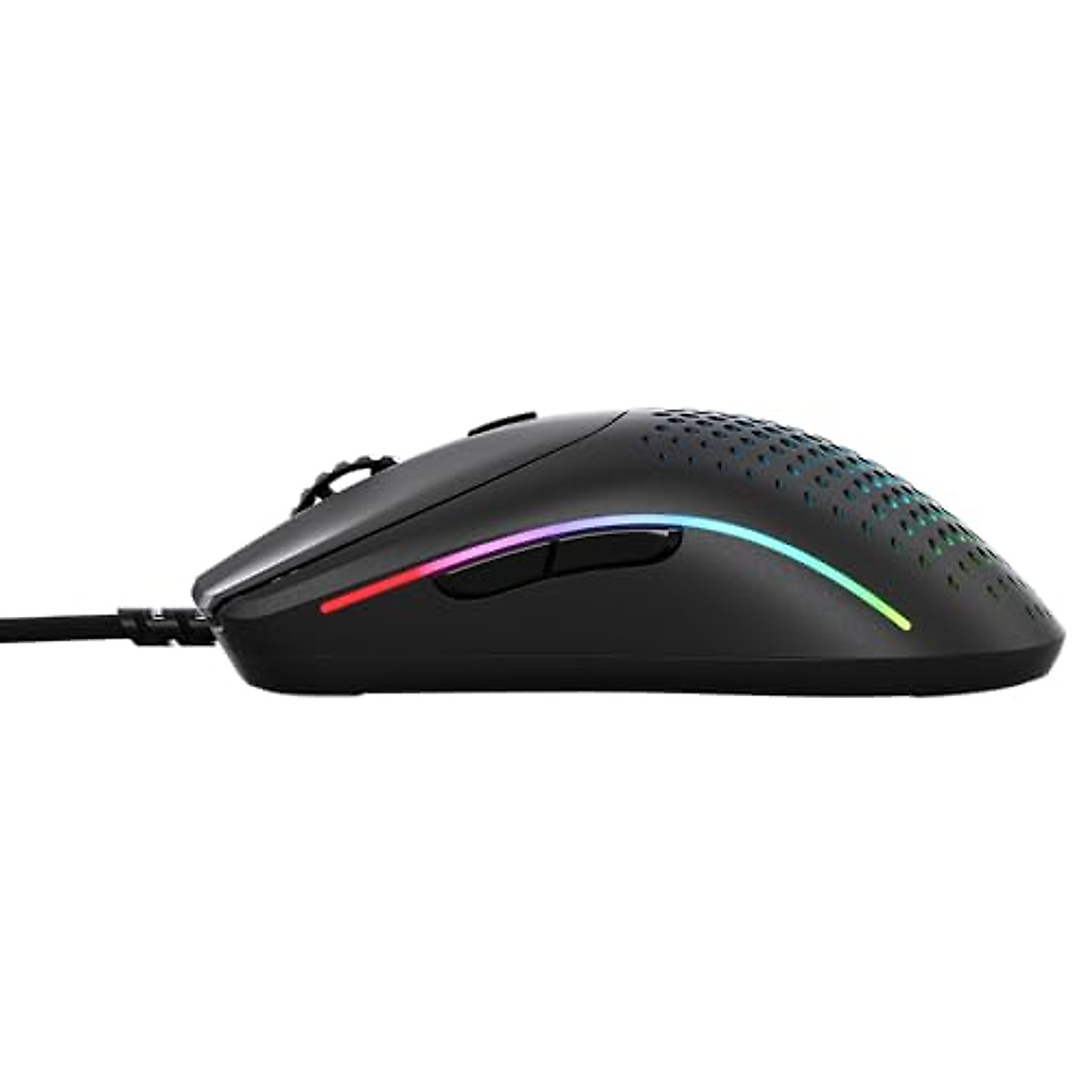 Glorious Gaming Model O 2 Wired Gaming Mouse - 59g Ultralight, FPS, 26,000 DPI, Motion Sync, 80M Click Rated Switches, 6 Programmable Buttons, Ambidextrous, RGB, PTFE Feet - Black