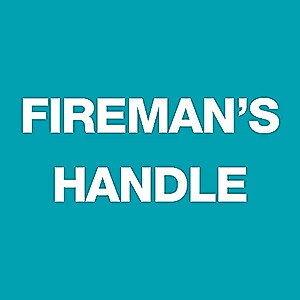 Gilmour 855032-1001 High-Pressure PRO Fireman's Spray Nozzle with Large, Red/Black