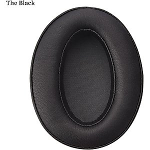 Replacement WH-H910N Ear Pads Protein Leather Earpads Cushions Cover Repair Parts Compatible with Sony WH-H910N Wireless Noise-Canceling Over-Ear Headphones - Black