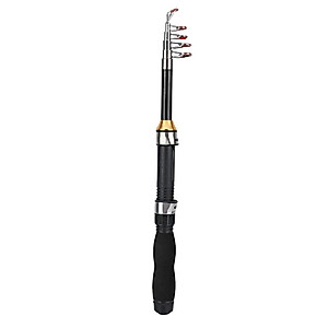 Fishing Rod, Small Sea Mini Fishing Pole Portable Rod Short Pole Ice Fishing Rod Mini Sea Fishing Tools 28049-100(1.2m)