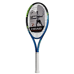 HEAD Ti. Instinct Pre-Strung 27 in. Black/Blue Tennis Racquet