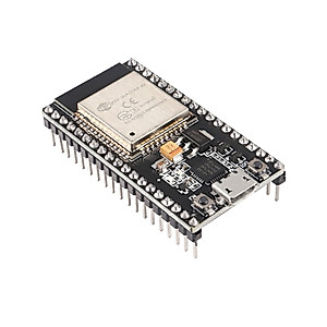 Aokin ESP32 ESP-32S NodeMCU-32S ESP-WROOM-32 Development Board 2.4 GHz WiFi and Bluetooth Dual Cores Microcontroller ESP-WROOM-32 Chip for Arduino NodeMCU, 2 Pcs