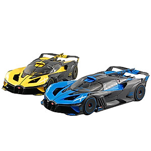 Bburago Bugatti Bolide Diecast Model Car 11047 Black Yellow