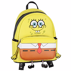 Nickelodeon SpongeBob SquarePants Body Hanging Legs Mini Backpack