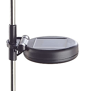 ART & ARTIFACT Dandelion Garden Stakes - Set of 2 Solar Flower Lights, Outdoor LED Light Yard Art, Lighted Garden Decor