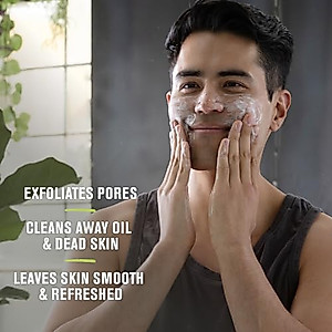 Every Man Jack Gentle Exfoliating Face Scrub For Men- Exfoliate Away Dead Skin, Moisturize, and Revive Tired Skin with Jojoba Beads, Hyaluronic Acid, and Caffeine - 4.2 oz Men’s Face Scrub -Twin Pack