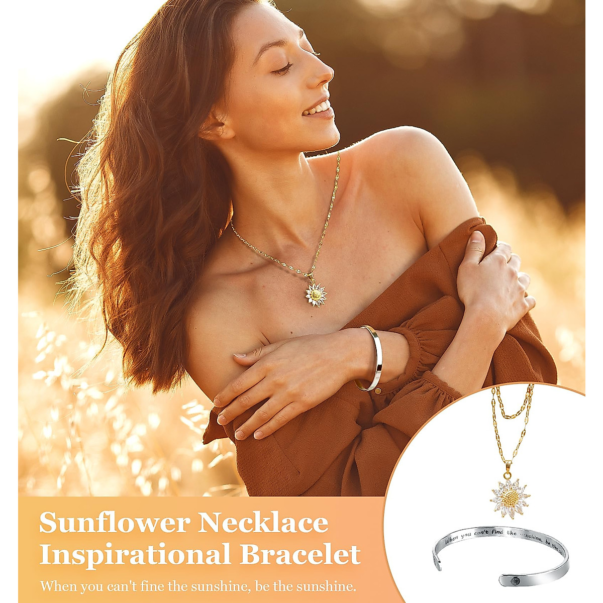 Sunflower Gifts for Women,Birthday Gifts for Women,Sending Sunshine Gift,Thank You Gifts,Care Package,Thinking of You Gifts for Women Mom Grandma Sister Best Friend,Graduation Gifts for Her