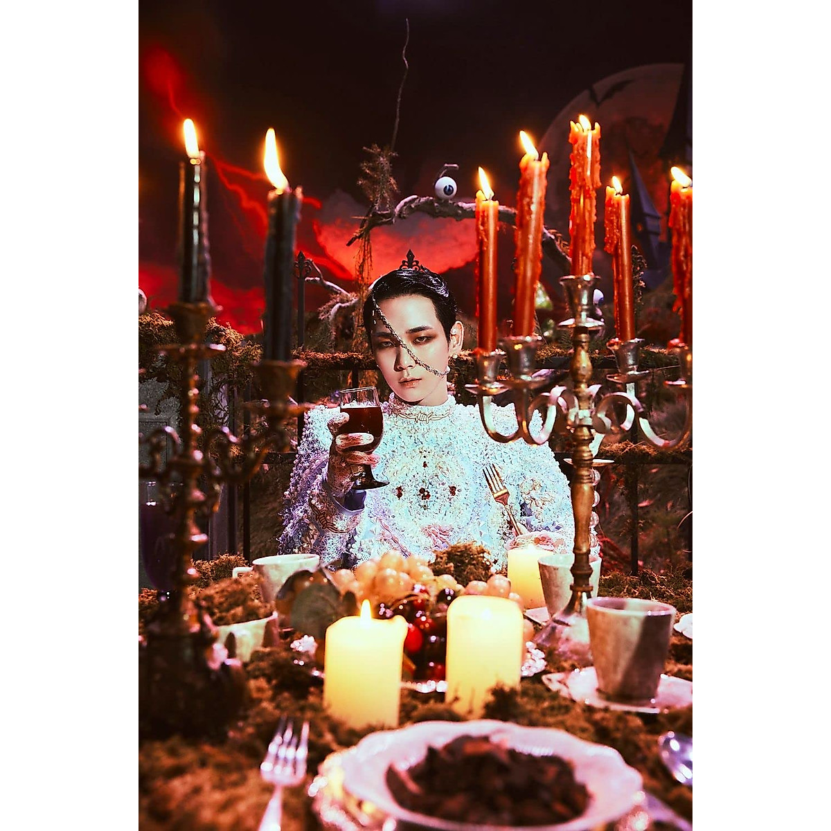 Dreamus SHINEE KEY Gasoline 2nd Album VHS Version CD+Folding Poster On Pack+Booklet+Postcard+Collector Card SET+Photocard+Tracking, BLUE