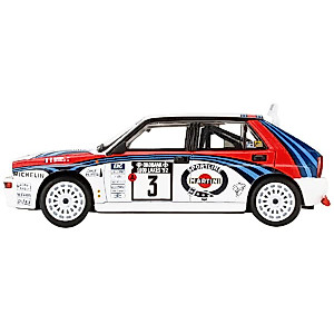 Truescale Miniatures Lancia Delta HF Integrale Evoluzione #3 Winner Rally 1000 Lakes (1992) Ltd Ed to 3000 pcs 1/64 Diecast Model Car MGT00322