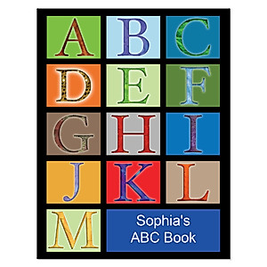 Personalized Children’s ABC Book – Customize with Your Child’s Name, Hair Color, Gender, and More | Educational Alphabet Learning for Kids