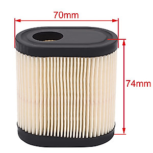 Fremnily 36905 for Tecumseh Air Filter RJ19LM Spark Plug Kit for Toro Recycler 22 6.5HP 20016 20017 20018 Lawn Mower (Pack of 2)