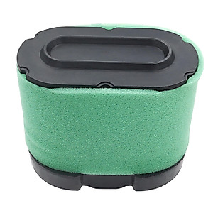 792105 276890 Air Filter Cartridge for Briggs & Stratton 593435 593240 407777 40G777 40H777 445667 445877 44H777 Engine fit John D Lawn Mower Air Cleaner Z425 GY21057 MIU11515 MIU11517, 2 Pack