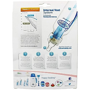 Dr. Brown's BPA Free Baby Bottles 8 Oz. - Pink - 3 Pack