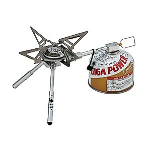 Snow Peak BiPod Stove - Light and Stable Camping and Backpacking Stove