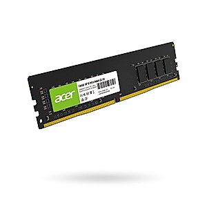 Acer UD100 16GB Single RAM 2666 MHz DDR4 CL19 1.2V Desktop Computer Memory - BL.9BWWA.226