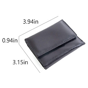 Charis HIGH FIVE Vegan Leather Trifold Mini Wallet for Women High Capacity Card Coin Purse - Pink