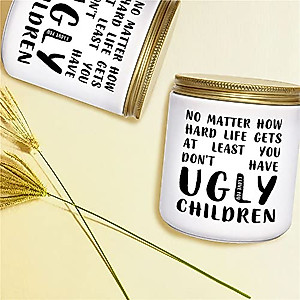 Mothers Day Gifts for Moms from Daughter Son 7oz Lavender Scented Candles Happy Birthday Gifts for Mom Funny Soy Eco-Friendly Long Lasting Handmade Natural Soy Max Candle Christmas Presents for Mom