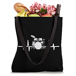 Drum Set Drums Drummer Drumsticks Bass Tote Bag