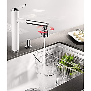 ECYC 360 Rotatable Bent Water Saving Tap Aerator Diffuser Faucet Nozzle Filter Water Swivel Head Kitchen Faucet Adapter Bubbler