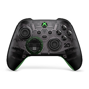 Xbox Wireless Controller 20th Anniversary Special Edition - For Xbox Series X/S, Xbox One, & Windows 10 - Bluetooth Connectivity - See-through Casing Special Edition - Hybrid D-Pad & Share But