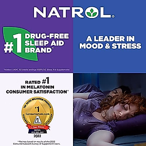Natrol Fast Dissolve Melatonin 5 mg, Melatonin Supplements for Restful Sleep, Sleep Support for Adults, 90 Strawberry-Flavored Tablets, Up to a 90 Day Supply