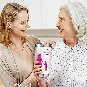 Mothers Day Gifts for Mom, New Mom, Mother in Law, Stepmom - Best Mom Gift idea for Christmas Valentines Day, Birthday Gifts for Mom, Gifts for Mom from Daughter, Son - 20oz Coffee Tumbler for Mom
