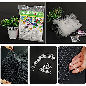 Wantu YX Balloon Drop Net Large Balloons Release Net for Transport Reusable Balloon Flying Net For Birthday Celebration, Graduation, Wedding, New Year Eve Party Supplies (100 balls(7.87x3.28 Ft))
