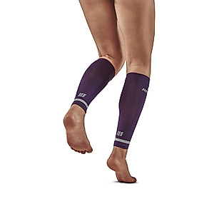 The Run Calf Sleeves 4.0, Violet, Women, IV