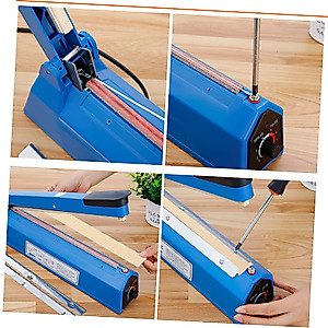 GRIRIW 6pcs Impulse Sealer Replacement Element Sealer Wire Vacuum Sealer Silver Heat Seal Strips Replacement Cloth Tungsten