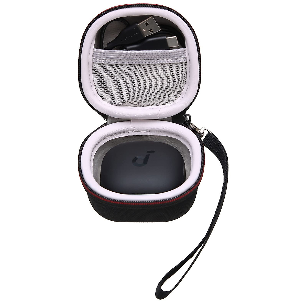 LTGEM EVA Hard Case for Soundcore by Anker Liberty 3 Pro Noise Cancelling Earbuds - Travel - Protective Carrying Storage Bag