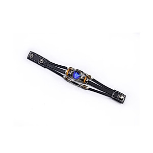 Zodiac Taurus Constellation Bracelet Handmade Woven Multilayer Zodiac Sign Leather Wrap Bracelet Wristband for Women Men Jewelry Gift 2Pcs Set