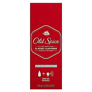 Old Spice Classic Cologne Spray 4.25 oz