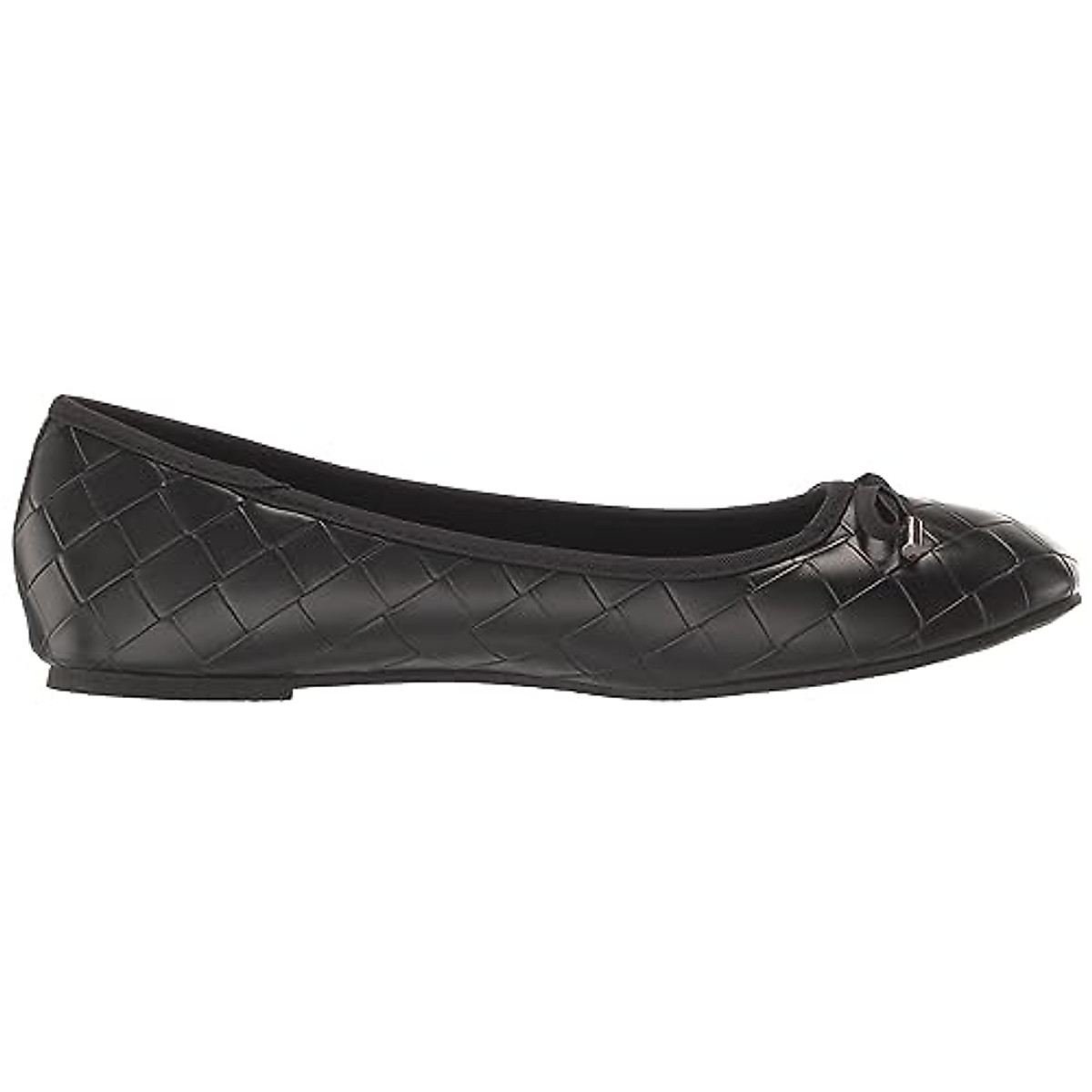 EVANS Women's Ballet Flat, Black, 5 Wide