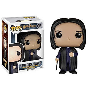 Harry Potter - Severus Snape #05 Funko Pop! Vinyl Figure (Bundled with Compatible Pop Box Protector Case), Multicolor, 3.75 inches
