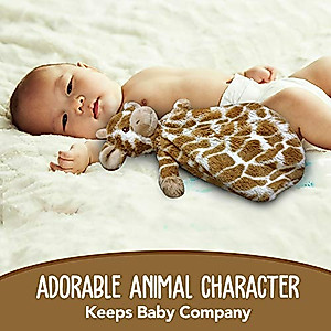LIBLER Giraffe Baby Security Blanket, Loveys for Babies 15 inches, Plush Baby Blanket, Animal Baby Blanket, Animal Blankets for Babies, Security Blankets for Babies, Baby Blankets Unisex