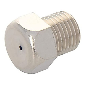 MroMax Mist Nozzle - 1/4BSPF Male Thread 1.5mm Orifice Diameter Stainless Steel Fine Atomizing Spray Tip 1Pcs