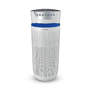 Homedics 5-in-1 UV-C Air Purifier - 360-Degree HEPA Filter for 1,192 Sq Ft, Large Air Purifiers for Bedroom and Home, Essential Oil Pads, Built-In Timer, 3 Speed Settings for Large Rooms, White