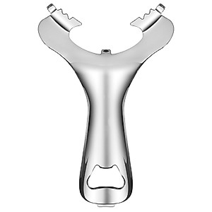 Bxgnip Mason Jar Opener No Lid Dents or Damage Multifunctional Jar Opener Easy Twist Manual Handheld Top Remover Bottle Opener Made For Lifetime