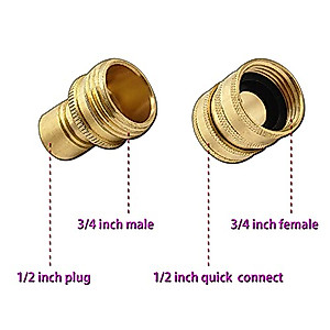 Fachmann Pressure Washer Adapter Set, Quick Disconnect Kit, M22 Swivel to 3/8'' Quick Connect, 3/4" to Quick Release