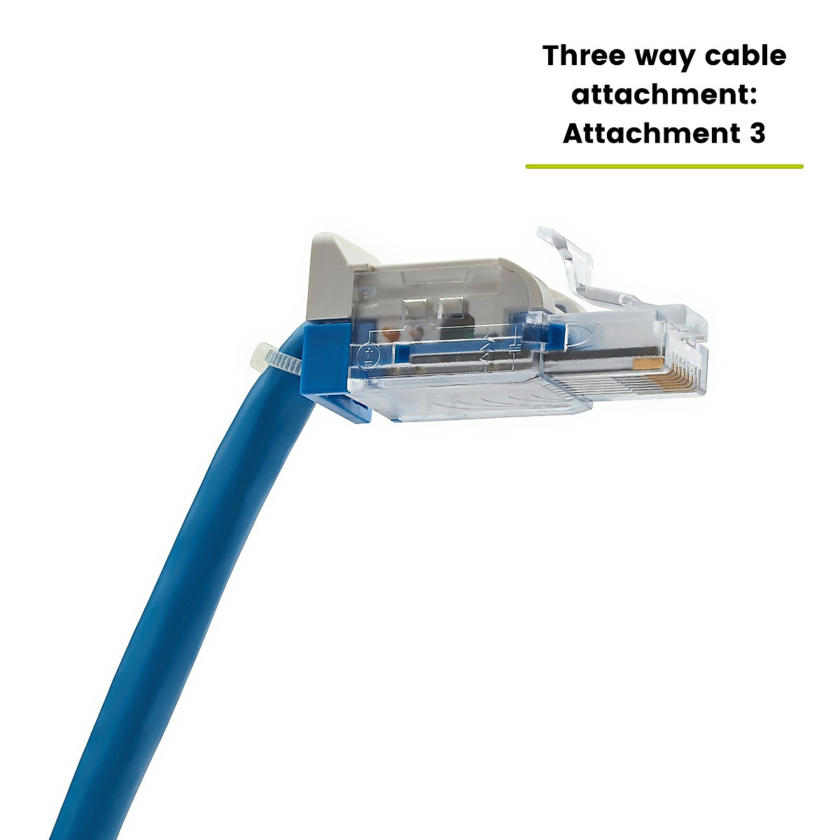 trueCABLE Cat6A Toolless Field Termination Plug, Unshielded (UTP), PoE++ (4PPoE), TAA Compliant, ANSI/TIA & ISO/IEC Certified, CE Listed, Modular RJ45 Male Connector, 12 Pack