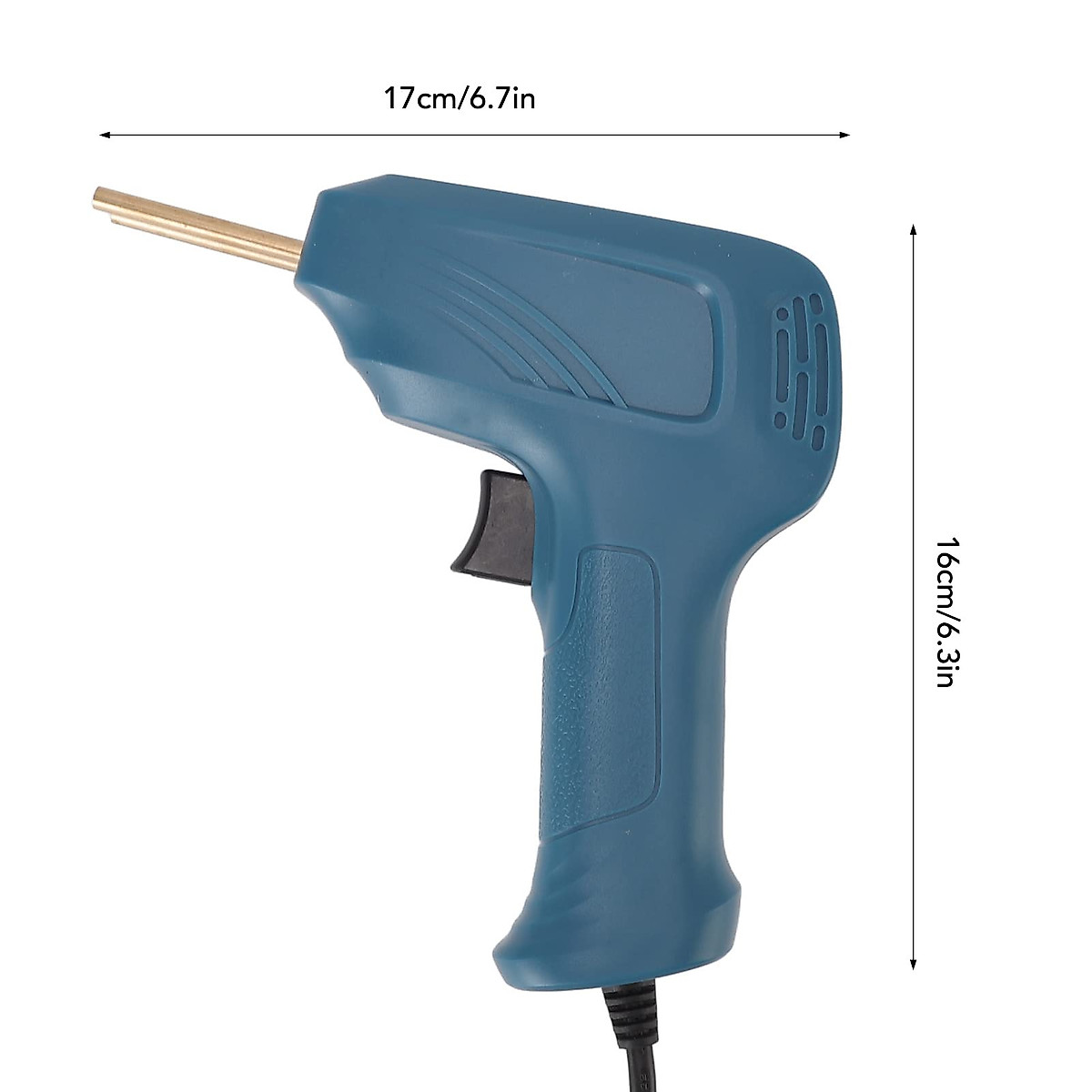 Biitfuu Handheld Welder, Multifunction Traditional Handle, Fast Heating, Antiscald Plastic Welder for Cracks (US Plug 110V)