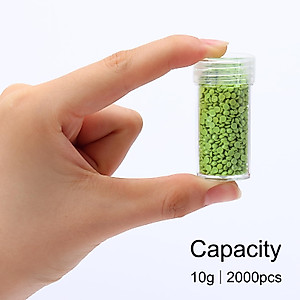 QUEFE Diamond Painting Storage, 3 Drawers, 144 Slots Storage Bottles, Diamond Painting Accessories and Tools, Diamond Art, Bead Box, Diamond Painting Organizer