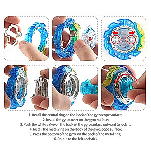 Battling Tops Burst Superking B-203-02 Gyro Toys for Kids with Launcher (B-203-02)