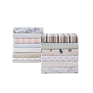 Tommy Bahama - Queen Sheets, Cotton Percale Bedding Set, Crisp & Cool, Stylish Home Decor (Off The Grid Green, Queen)