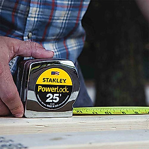Stanley PowerLock Tape Measure (Carton of 4, 25-Foot)