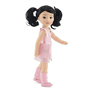 Emily Rose 14.5 Inch Doll Clothes 7 Piece Doll Ballerina Dancer Outfit Including Ballet Doll Shoes | GIFT BOXED! | Compatible with 14.5" Wellie Wishers and Glitter Girls Dolls