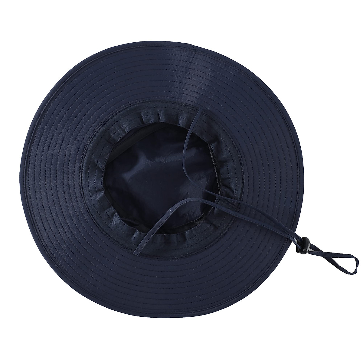 Home Prefer Mens Sun Hat Wide Brim Bucket Hat UPF 50+ Sun Protection Hat for Outdoor Fishing Hunting Camping Beach Safari Hat Navy Blue