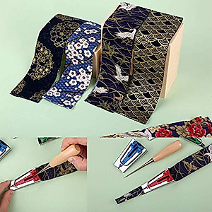 Roll Up Cotton Fabric Quilting Strips, Jelly Roll Fabric, Cotton Craft Fabric Bundle, Patchwork Craft Cotton Quilting Fabric, Cotton Fabric, Quilting Fabric with Different Patterns for Crafts