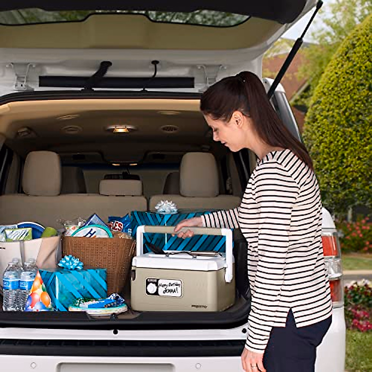 Presto 06012 Nomad 8-quart Traveling Slow Cooker, Tan